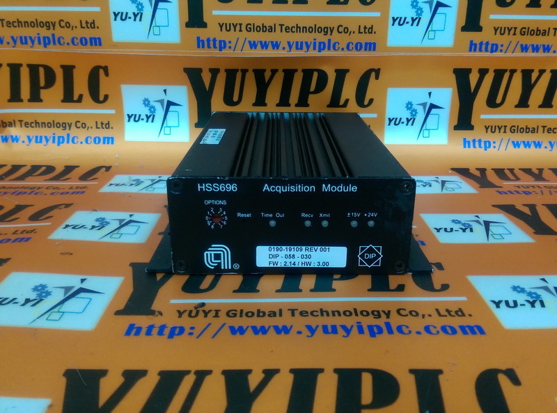 DIP HSS696 0190-19109 REV 001 ACQUISITION MODULE - 裕益科技自動化設備可程式編碼器PLC分散式控制系統DCS